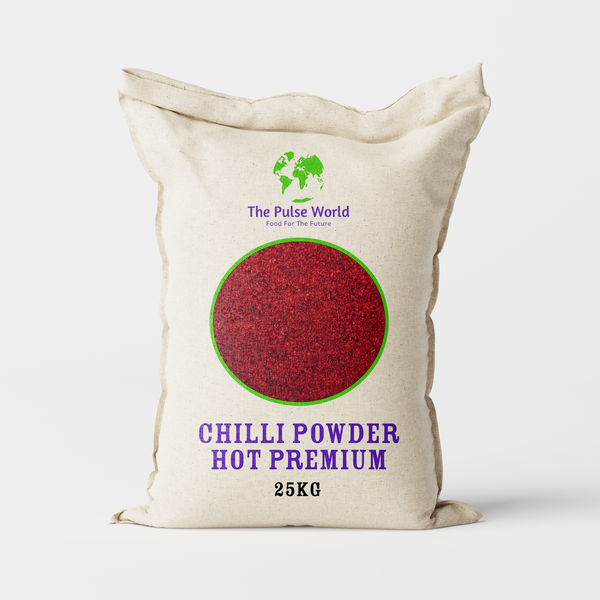 Chilli Powder Hot Premium 25Kg – The Pulse World