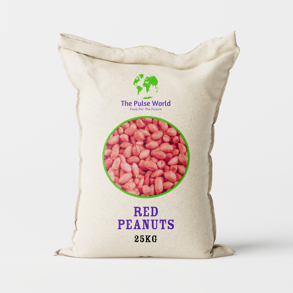Red Peanuts 25Kg – The Pulse World