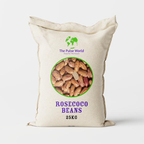 Rosecoco Beans (Light Specked Kidney Beans) 25Kg – The Pulse World