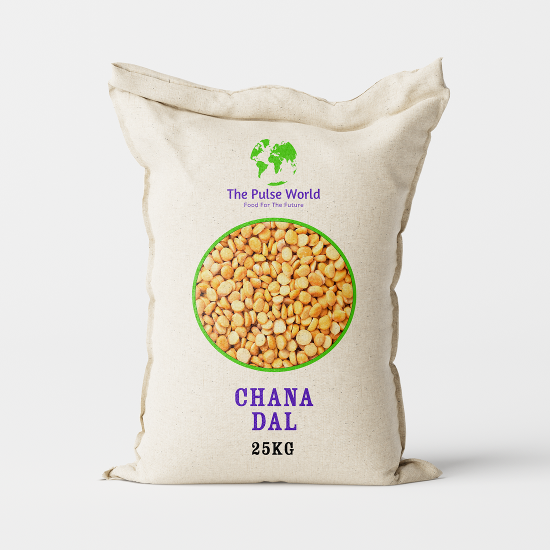 Split Huskless Yellow Gram (Chana Dal) 25Kg – The Pulse World