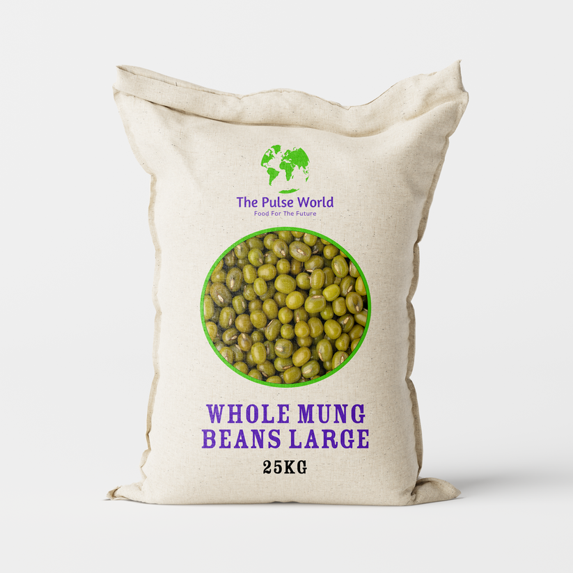 Whole Mung Beans Large 25Kg – The Pulse World