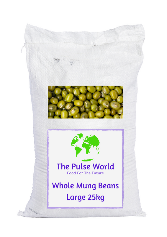 Whole Mung Beans Large 25kg#N# – The Pulse World