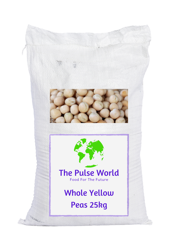 Whole Yellow Peas 25kg – The Pulse World